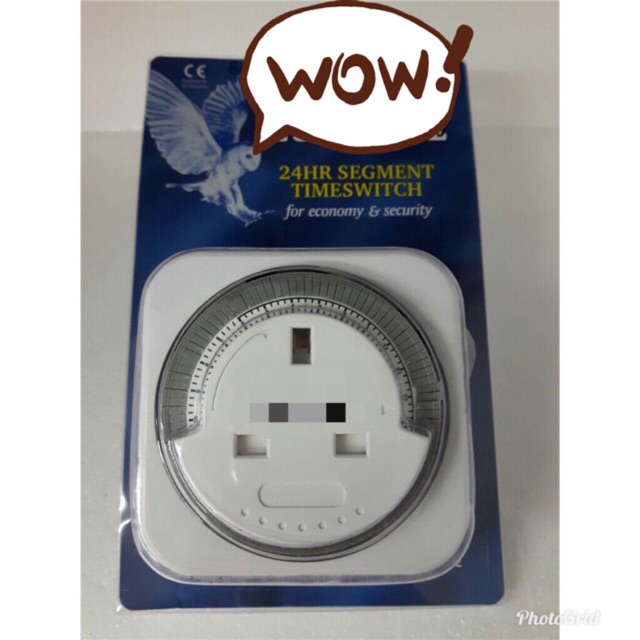 13a Plug In 24 Hour Timer Switch Socket Shopee Malaysia