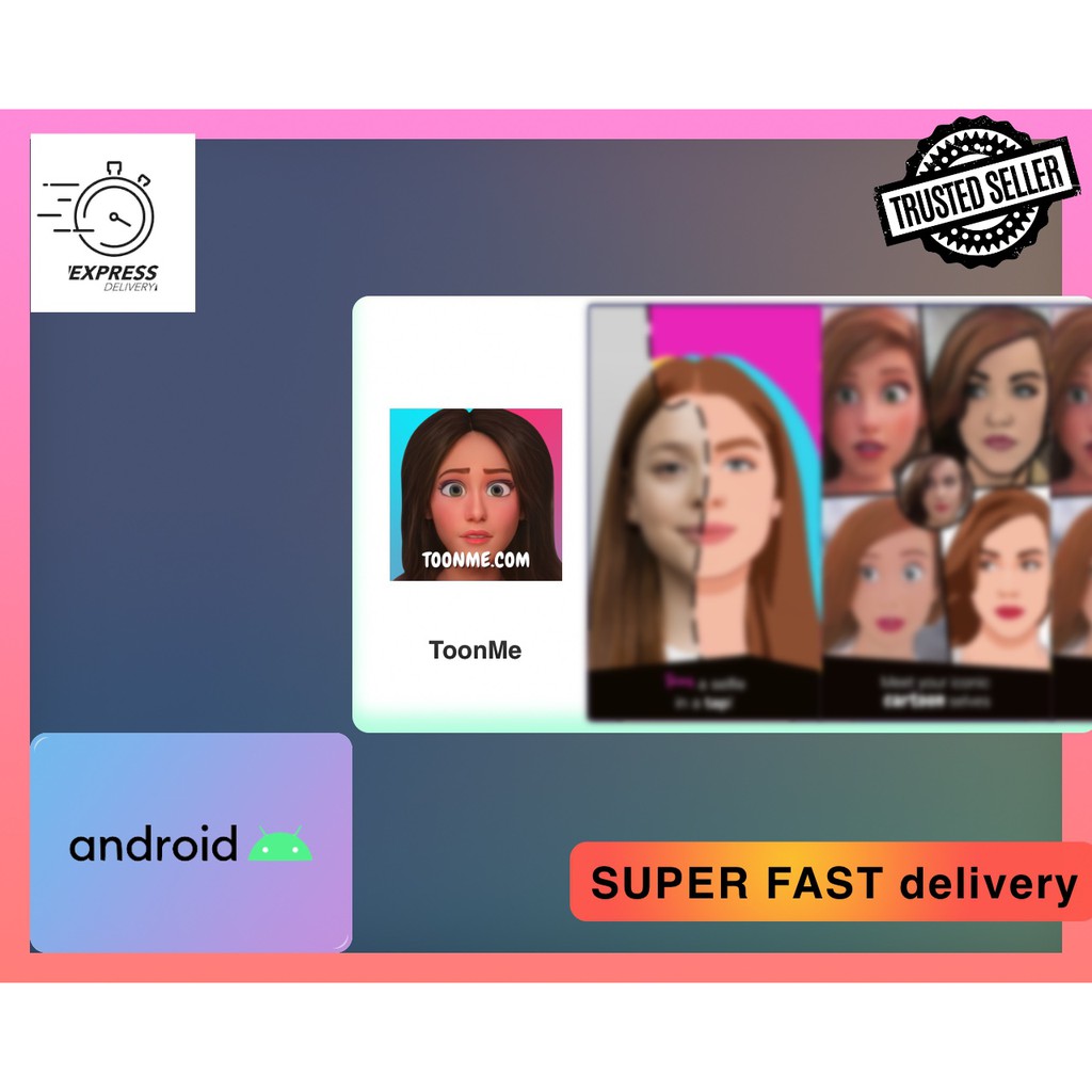 🔥ToonMe Pro | android | Lifetime | Full Version | Shopee Malaysia