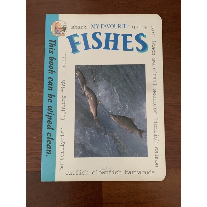 My favourite Fishes,( educational book ) | Shopee Malaysia
