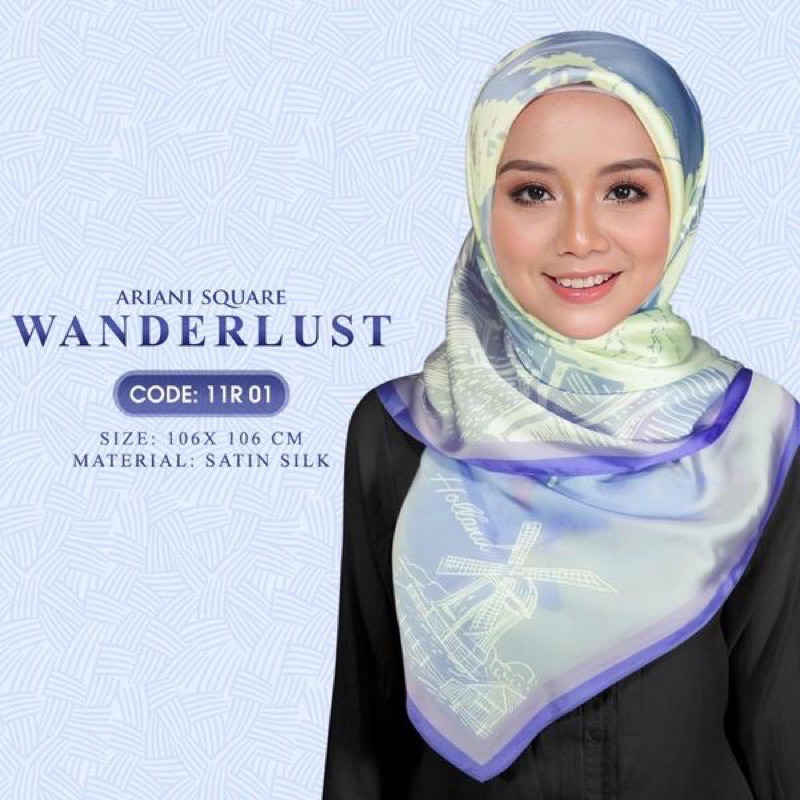 Ariani SQUARE Wanderlust Collection | Shopee Malaysia