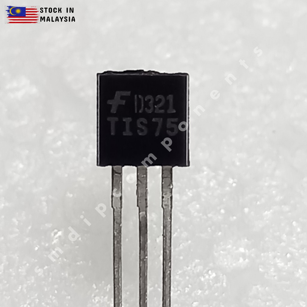 TIS75, Transistor, To-92 | Shopee Malaysia