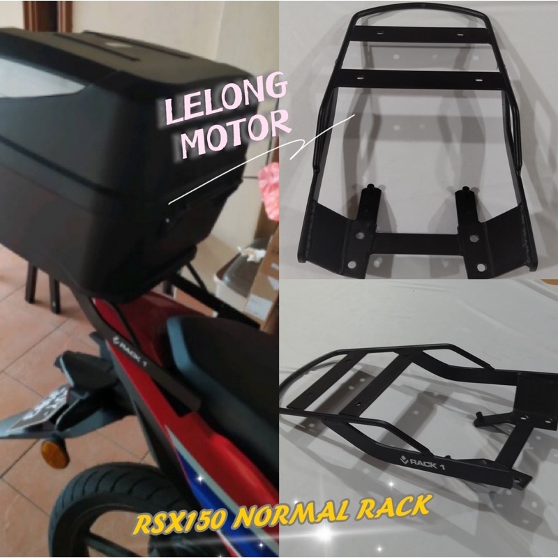 HONDA RSX150 RSX WINNERX MONORACK TOP BOX RACK CARRIER TAPAK BOX ...