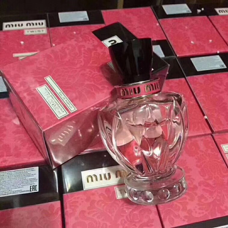 Miumiu fifth generation Twist whitefly perfume lady 100ml 50ml floral ...
