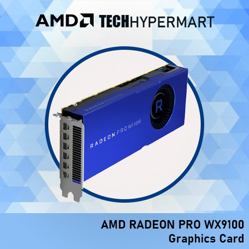 AMD RADEON PRO WX9100 Graphics Card (16GB HBM2, PCI-Express 3.0 x16 ...