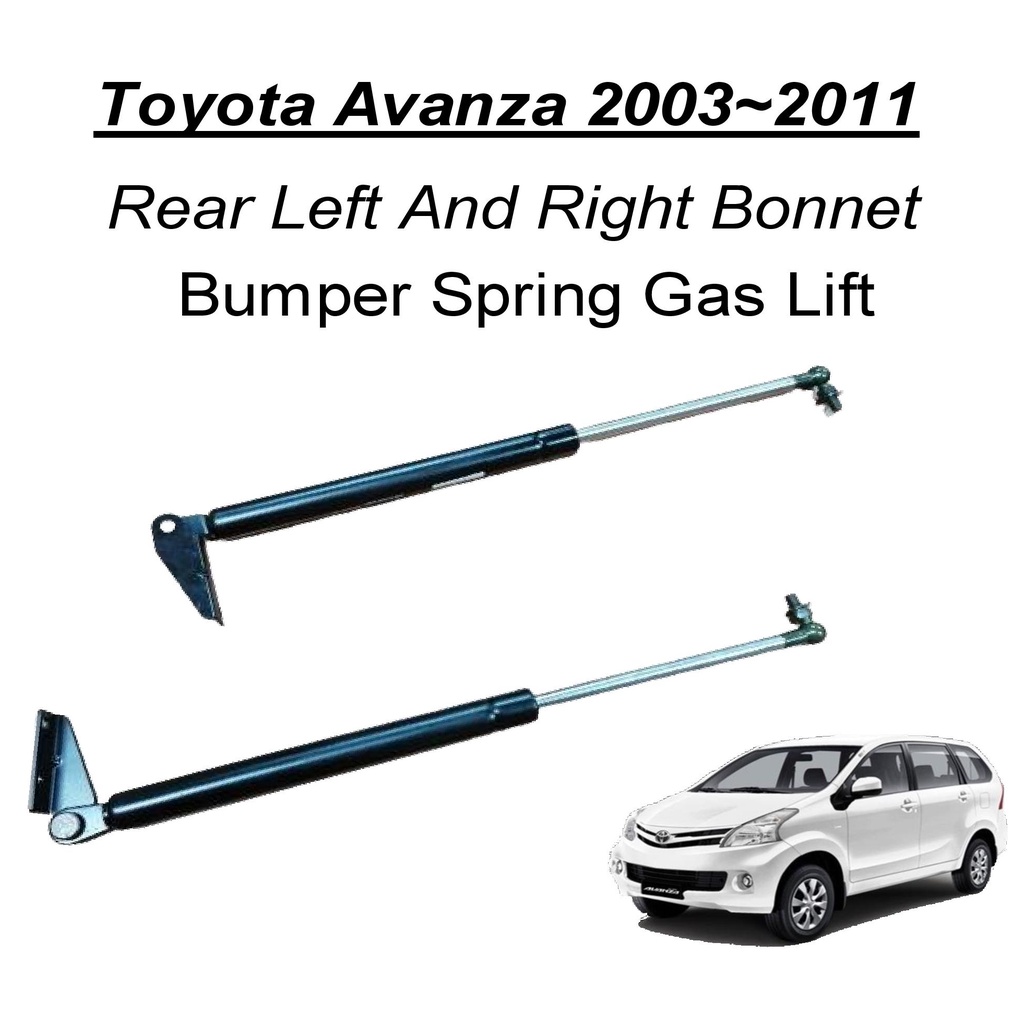 Toyota Avanza 2003-2011 Rear Bonnet Absorber Bonnet Damper Gas Spring ...