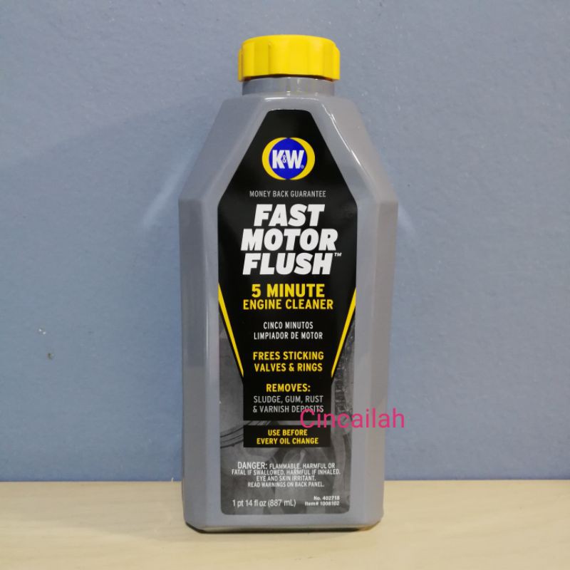 KW Fast Motor Flush - 5 Minute Engine Cleaner (887ml) | Shopee Malaysia