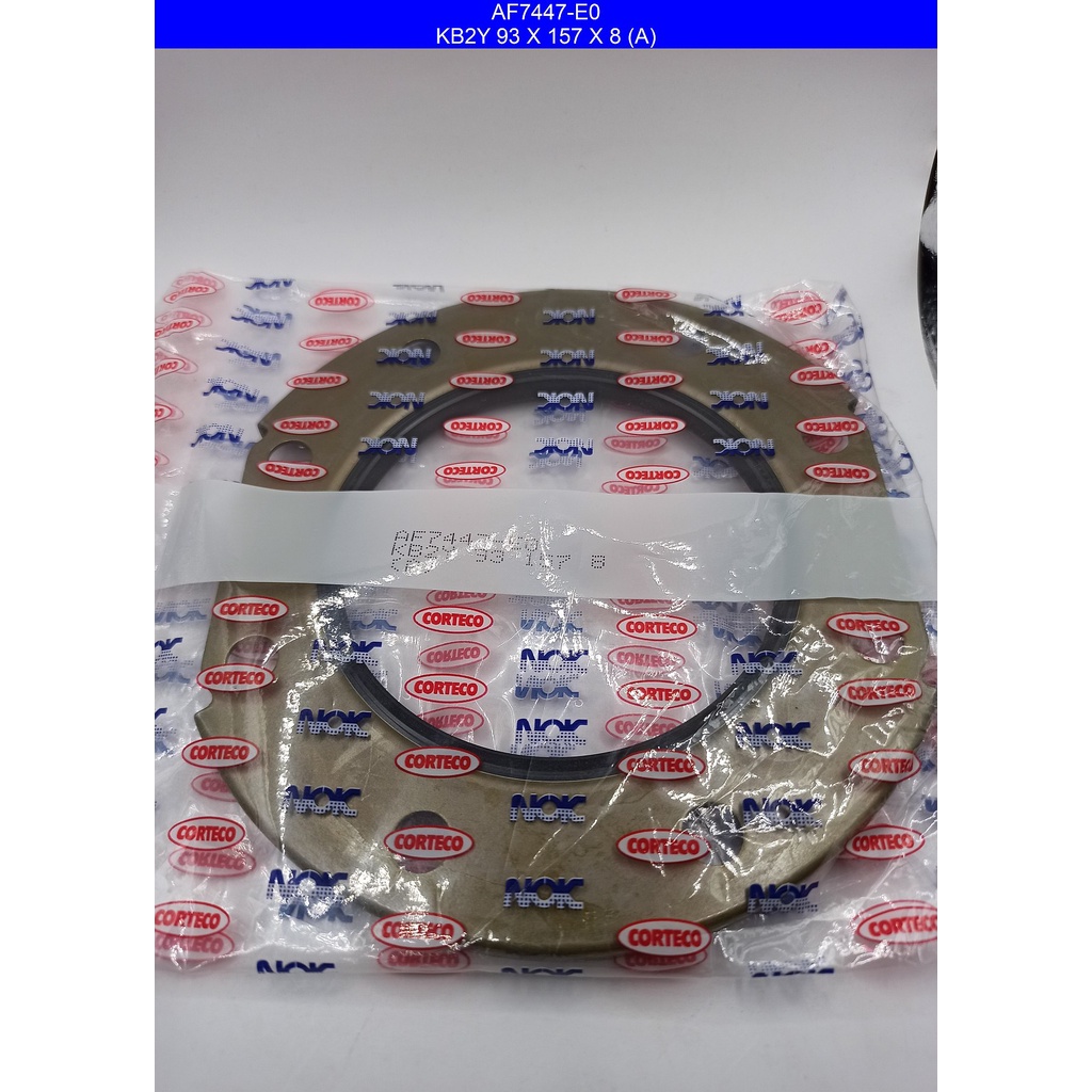 NOK Oil Seal - KB2Y 93x157x8 NBR ( 93 x 157 x 8 ) Corteco / Japan ...