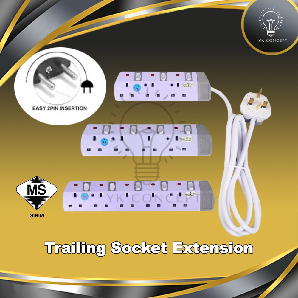 Training Socket 2 Meter, 3Meter ,4 Meter , 5 meter /2Gang ,3Gang, 4Gang ...