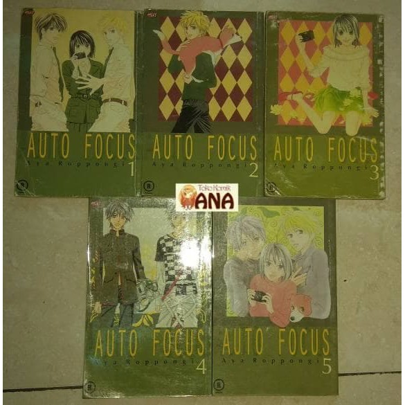 Comic SET Auto Focus 1-5 ends (Aya Ropponi) | Shopee Malaysia