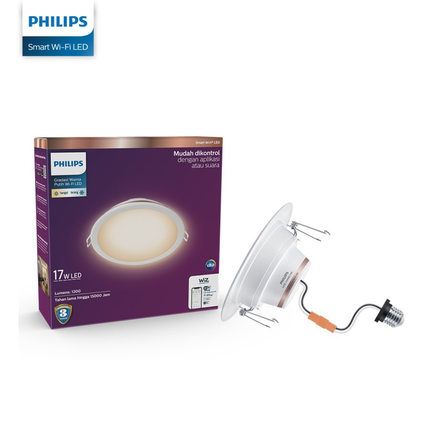 Philips Smart Wifi Wiz LED Downlight 17W 17Watt - Tunable White ...