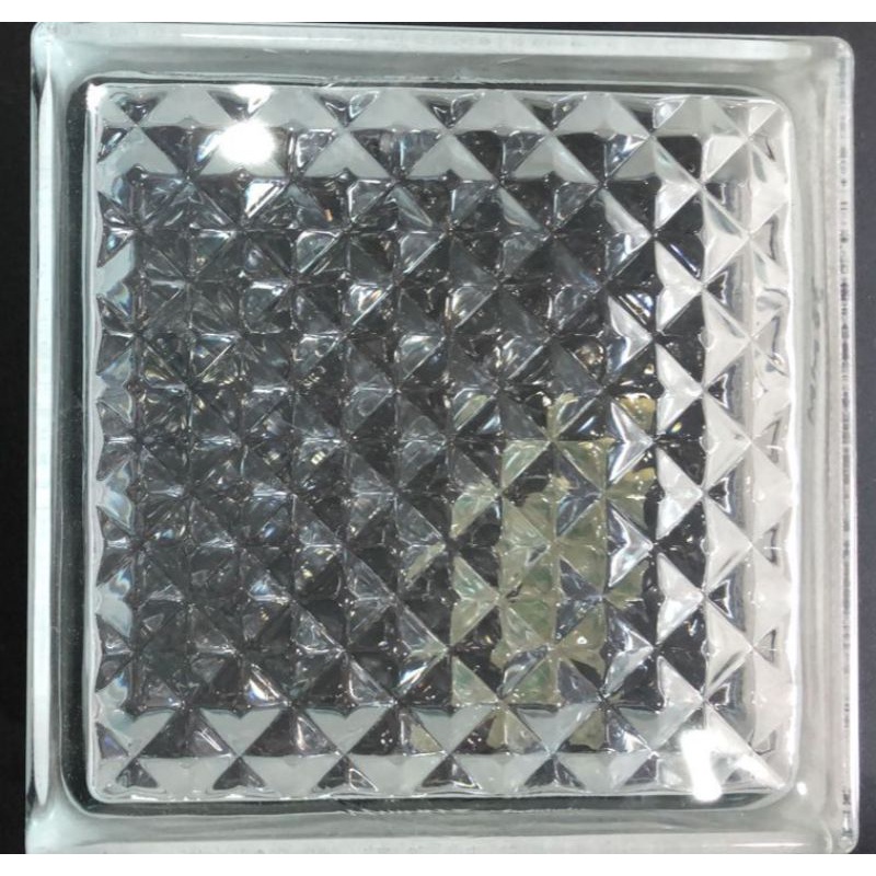 Glass Block Glass Brick Blok Kaca Dinding 190mm X 190mm X 80mm 玻璃砖 ...