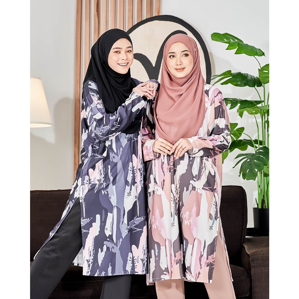 Tunic Linda by Luvla, Baju Perempuan, Baju Plus Size, Baju Menyusu ...