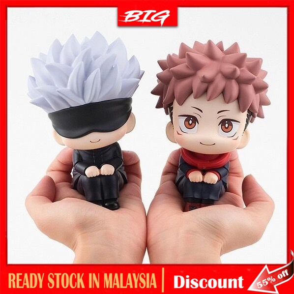 9cm Jujutsu Kaisen action figure Palm Sitting Yuji Itadori/Gojo Satoru ...