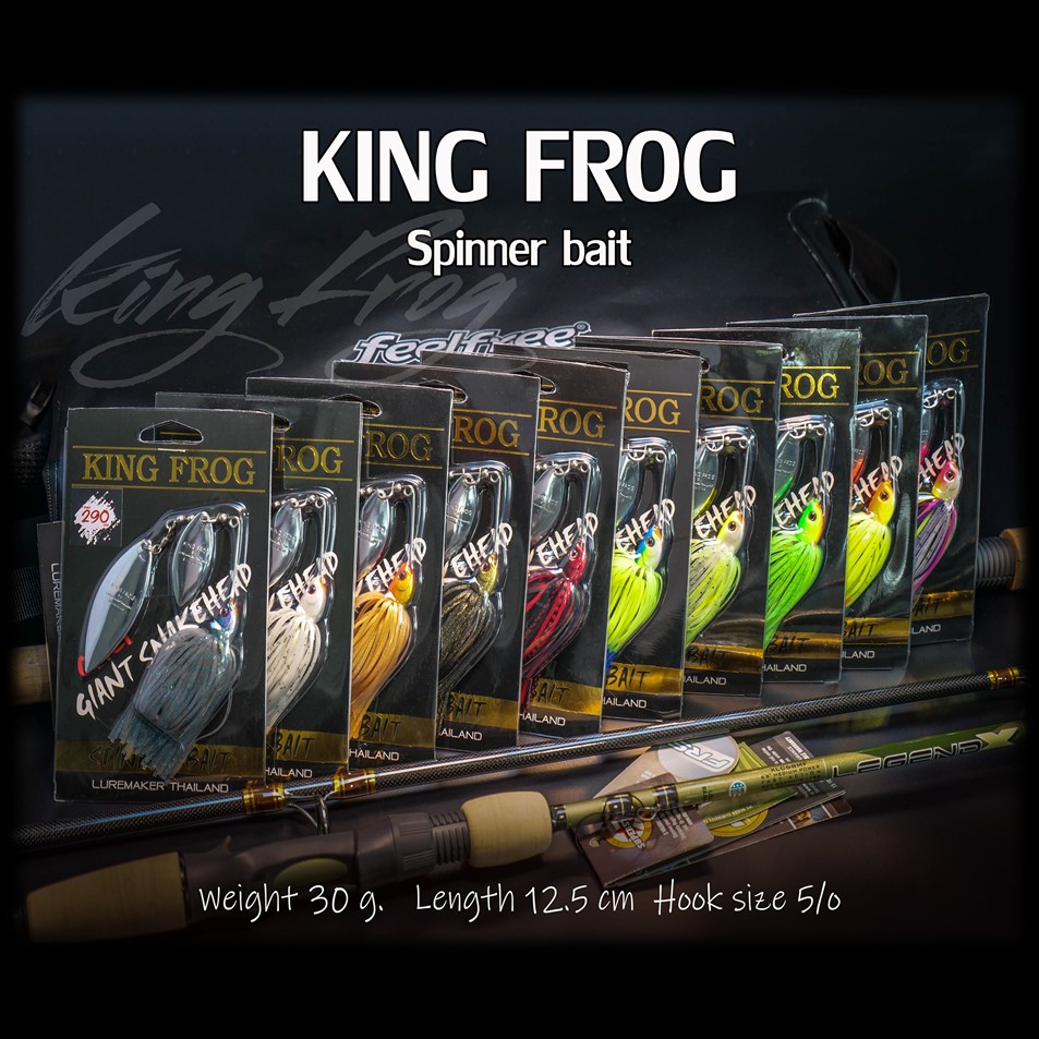 Spinnerbait KING FROG SPINNER BAIT | Shopee Malaysia