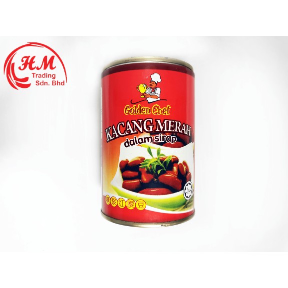 Golden chef Red Kidney Bean in Syrup 糖浆红腰豆 Kacang Merah dalam sirap ...