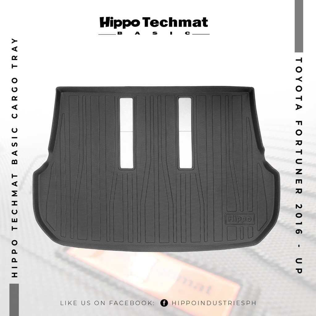 Toyota Fortuner / Innova 2005-2022 Cargo Tray - Hippo Techmat Basic | Shopee Malaysia