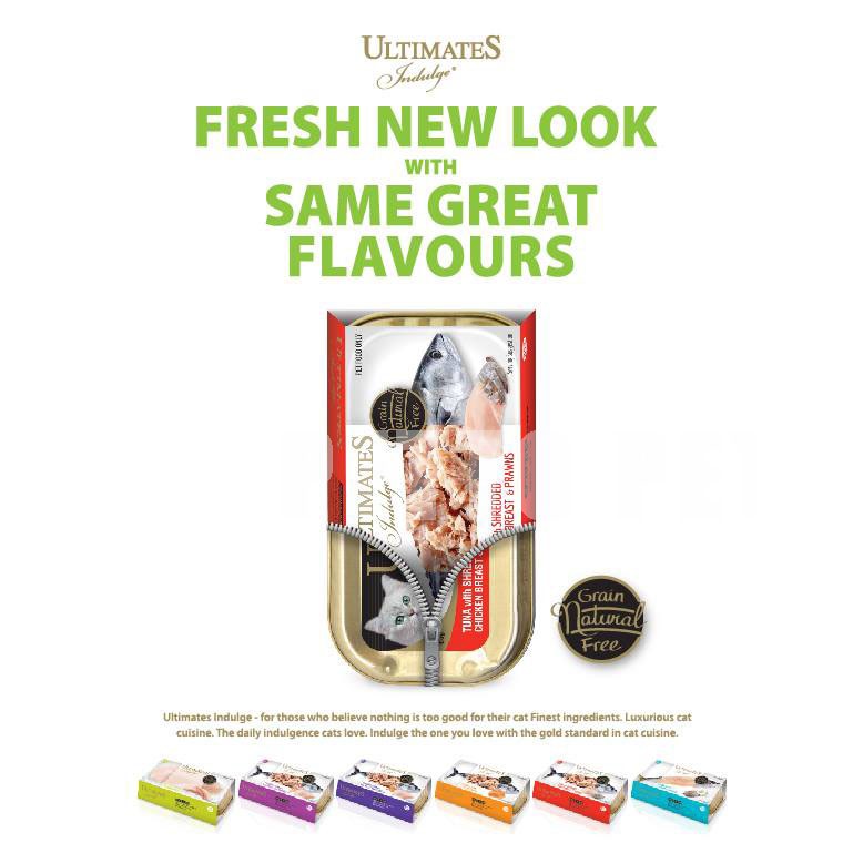 Ultimates Indulge Cat Canned 85G, GOLD STANDARD CAT WET FOOD (10 ...