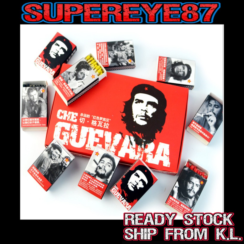 CHE GUEVARA Nostalgic set art retro vintage Collection Matches | Shopee ...