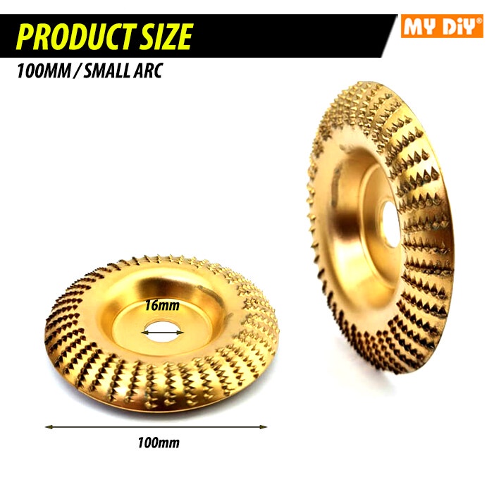 MYDIYHOMEDEPOT - ANGLE GRINDER WOOD CARVING DISC WOOD GRINDING WHEEL ...