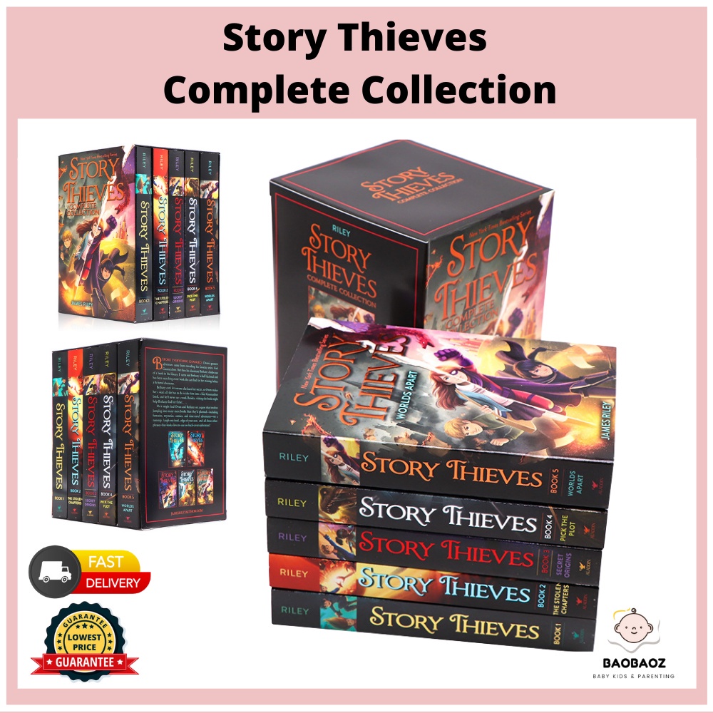 Story Thieves Complete Collection Set By James Riley (5 books) | Shopee ...