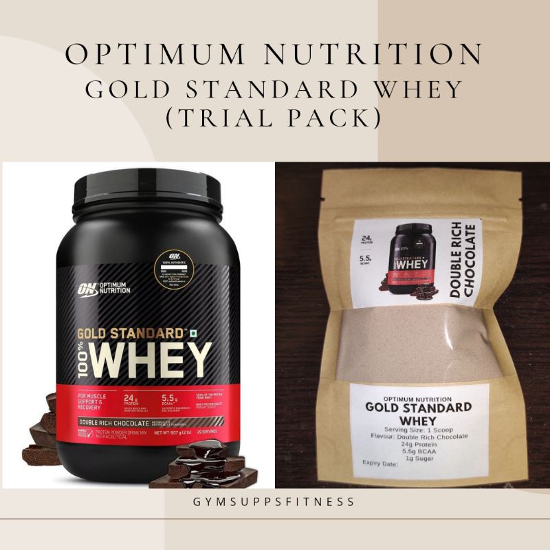 TRIAL PACK (1SERVING) Optimum Nutrition - Gold Standard Whey Protein ...