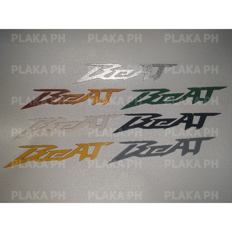 Honda Beat V2 emblem Sold by 2 pcs | Shopee Malaysia