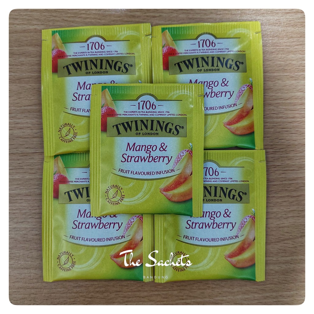 Twins Mango & Strawberry Tea Australia Sachet | Shopee Malaysia