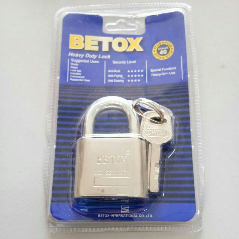 【40mm & 50mm】Betox Heavy Duty Lock | Shopee Malaysia