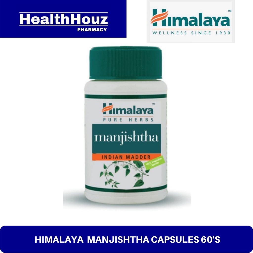 HIMALAYA MANJISHTHA CAPSULES 60' | Shopee Malaysia