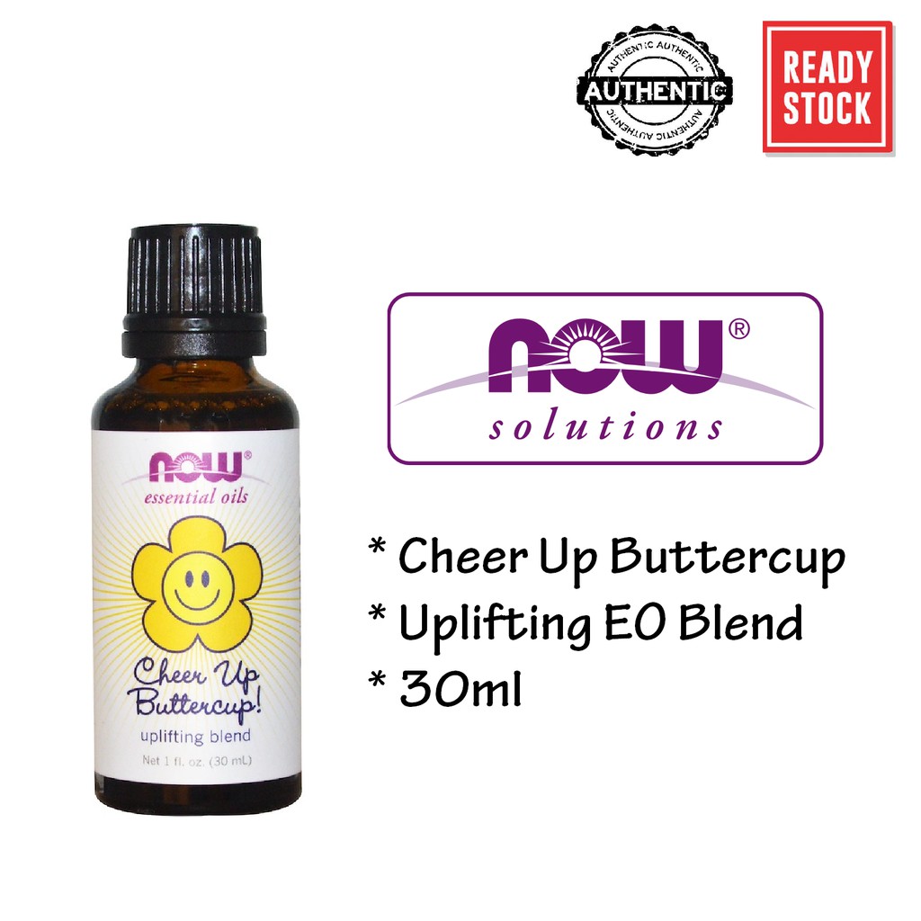 Now Foods, Cheer Up Buttercup, Uplifting Essential Oil Blend (30 ml) | Shopee Malaysia