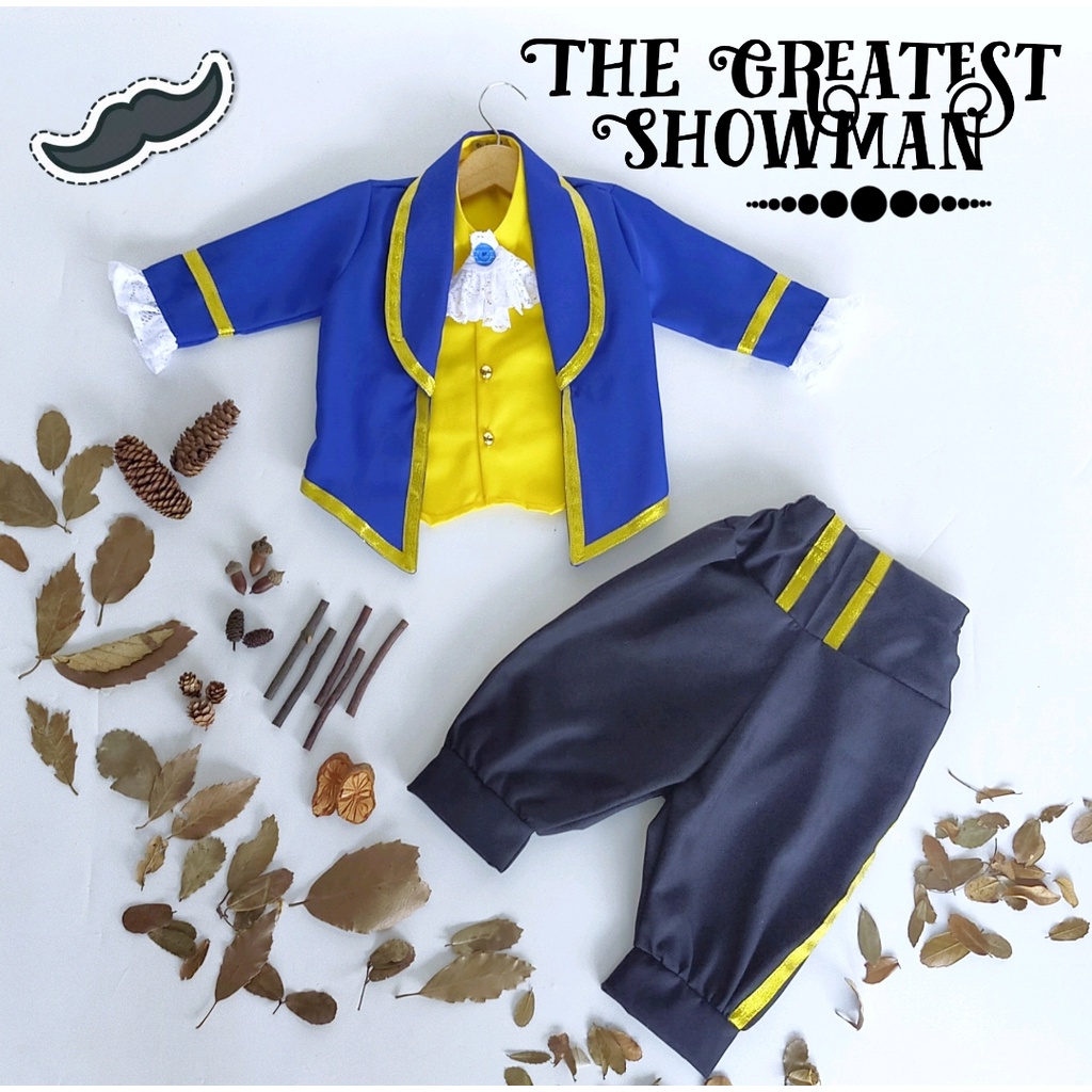 The Greatest Showman Children's Costume Drill Material | Shopee Malaysia