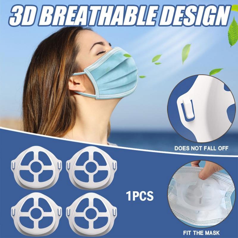 3d mask bracket holder Face Mask Bracket Silicon Nose Pads Smoothly ...