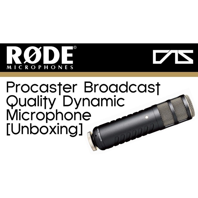 RODE Procaster Broadcast Quality Dynamic Microphone | Shopee Malaysia