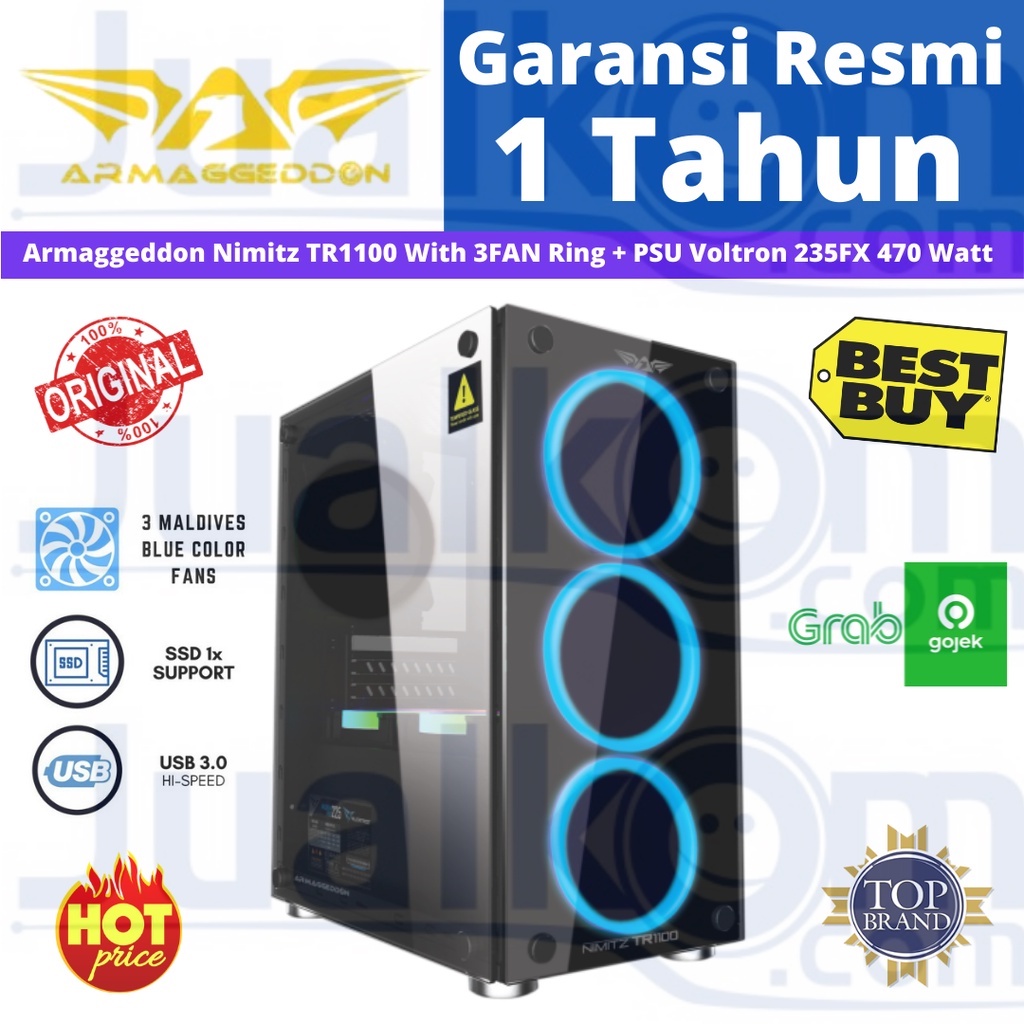 Armaggeddon Nimitz TR1100 Gaming PC Case | Shopee Malaysia