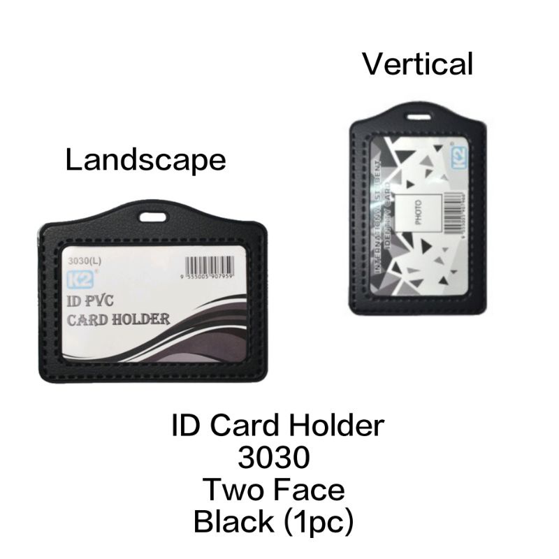 ID Card Holder 3030 Two Face (54mm x 86mm) K2 / Pemegang Kad / Name ...