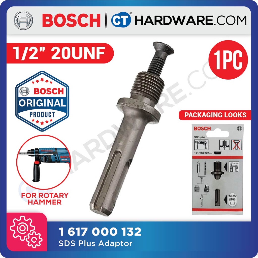 BOSCH 1617000132 SDS PLUS ADAPTOR FOR ROTARY HAMMER | Shopee Malaysia