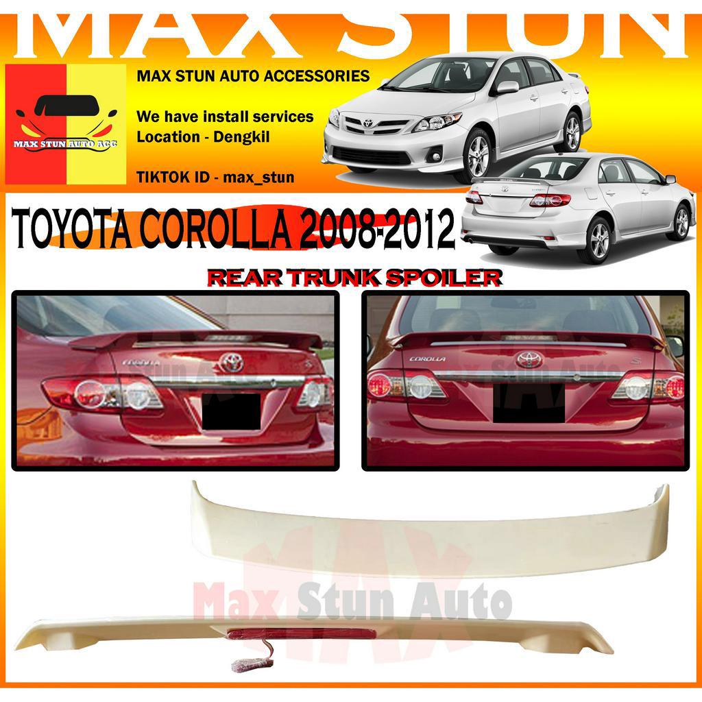 TOYOTA COROLLA ALTIS 2008-2012 OE SPOILER COROLLA REAR TRUNK SPOILER ...