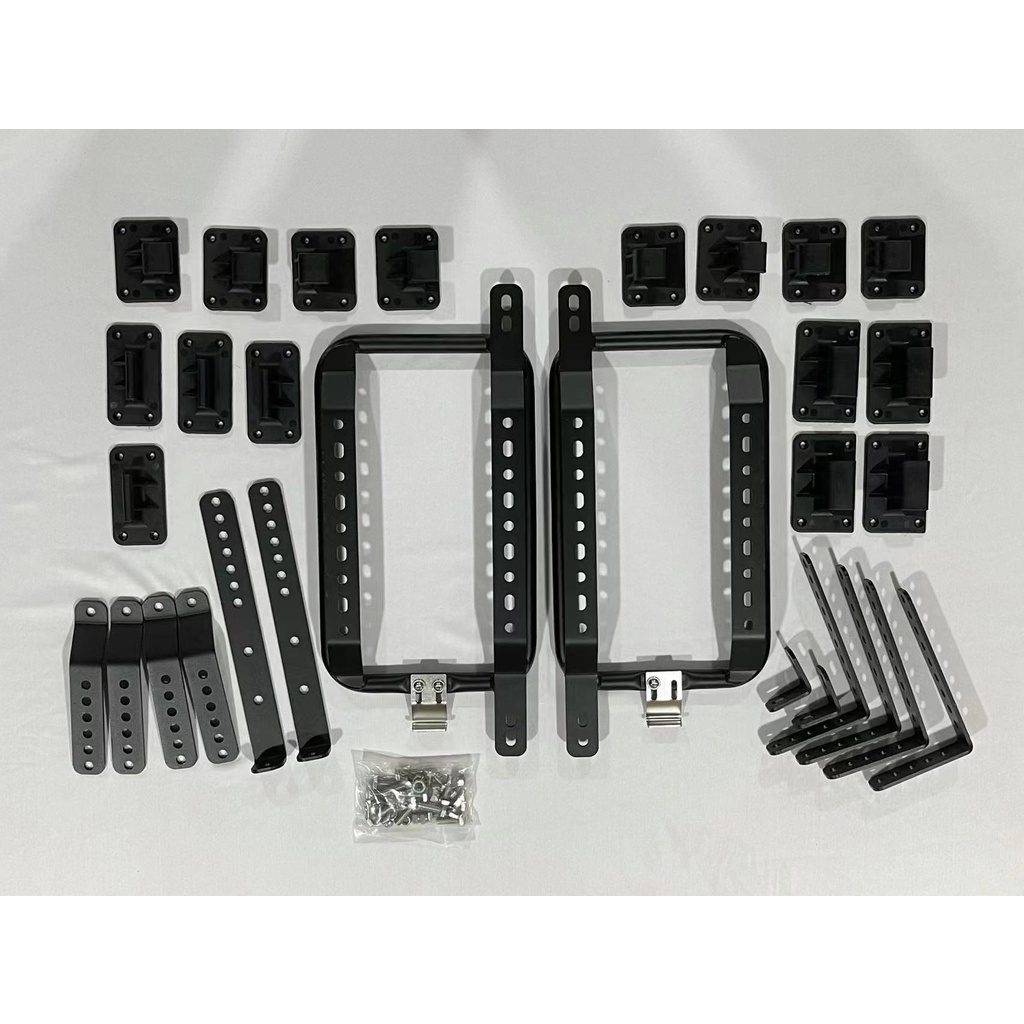 SIDE BOX ALUMINIUM 36L AVOID EXHAUST SIDE BOX BRACKET UNIVERSAL WITH ...