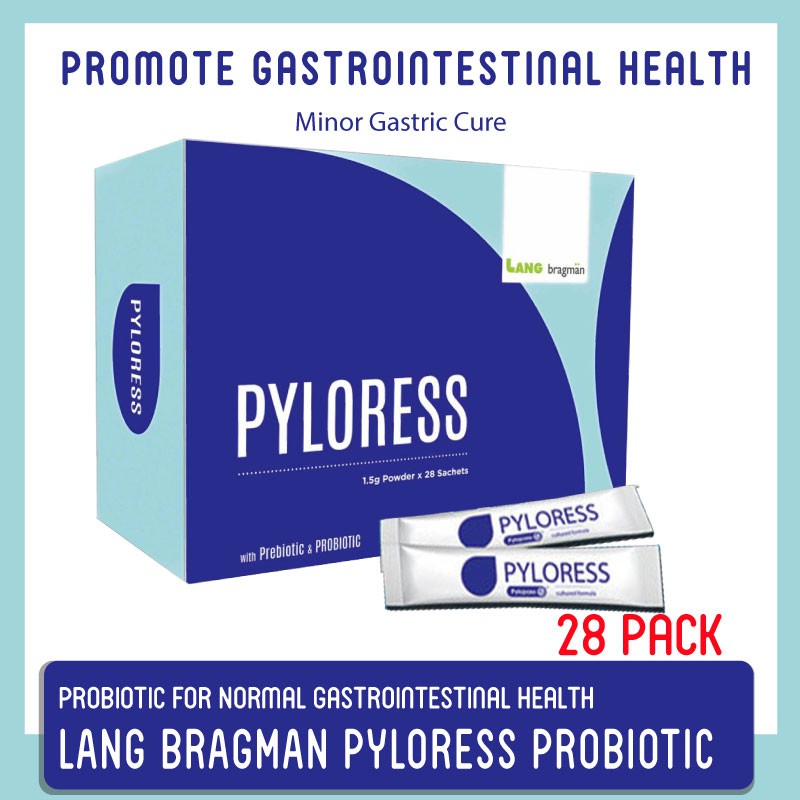 LANG BRAGMAN PYLORESS Pylopass Minor Gastric Cure Restore Gut Health ...
