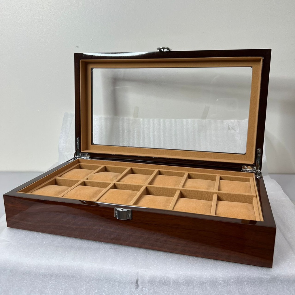 BilanO' Polo Collection Oak Wood Watch Box | Shopee Malaysia