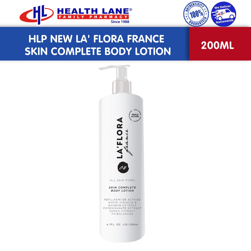 HLP La' Flora France Skin Complete Body Lotion (200ml) | Shopee Malaysia