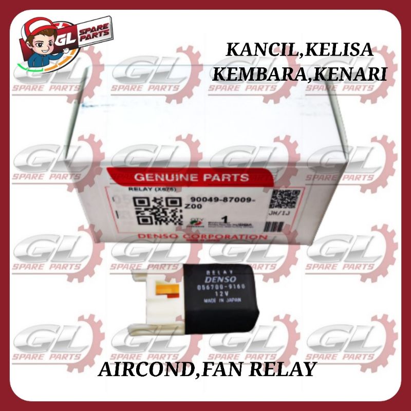 FUSE AIRCOND RELAY DENSO ORIGINAL PERODUA KANCIL KELISA KEMABARA KENARI ...