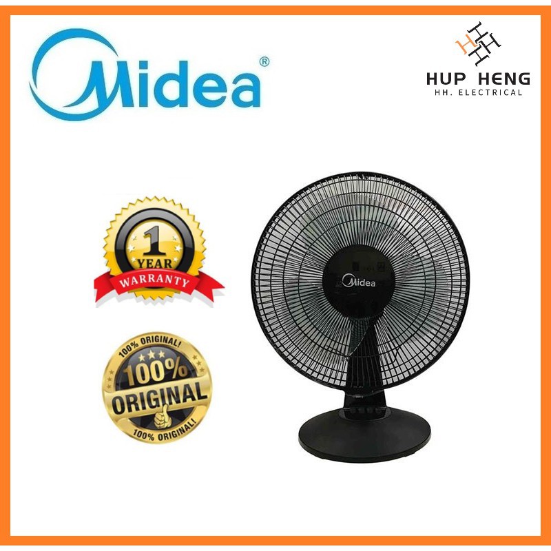 fan house murah Midea 12” table fan MF-12FT16JC / Isonic 12” table fan ...