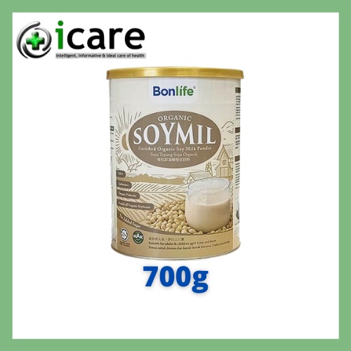 BONLIFE ORGANIC SOYMIL SOY MILK POWDER 700GM ( ONLY AVAILABLE FOR WEST MALAYSIA ) EXP DATE : 05/ ...