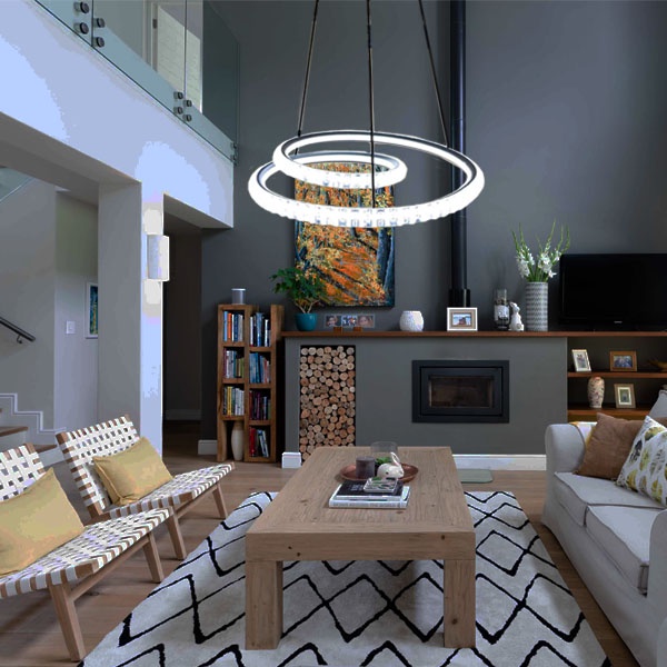 AT2110 Simple Modern Design 3Colour LED Pendant Light - Lightroom ...