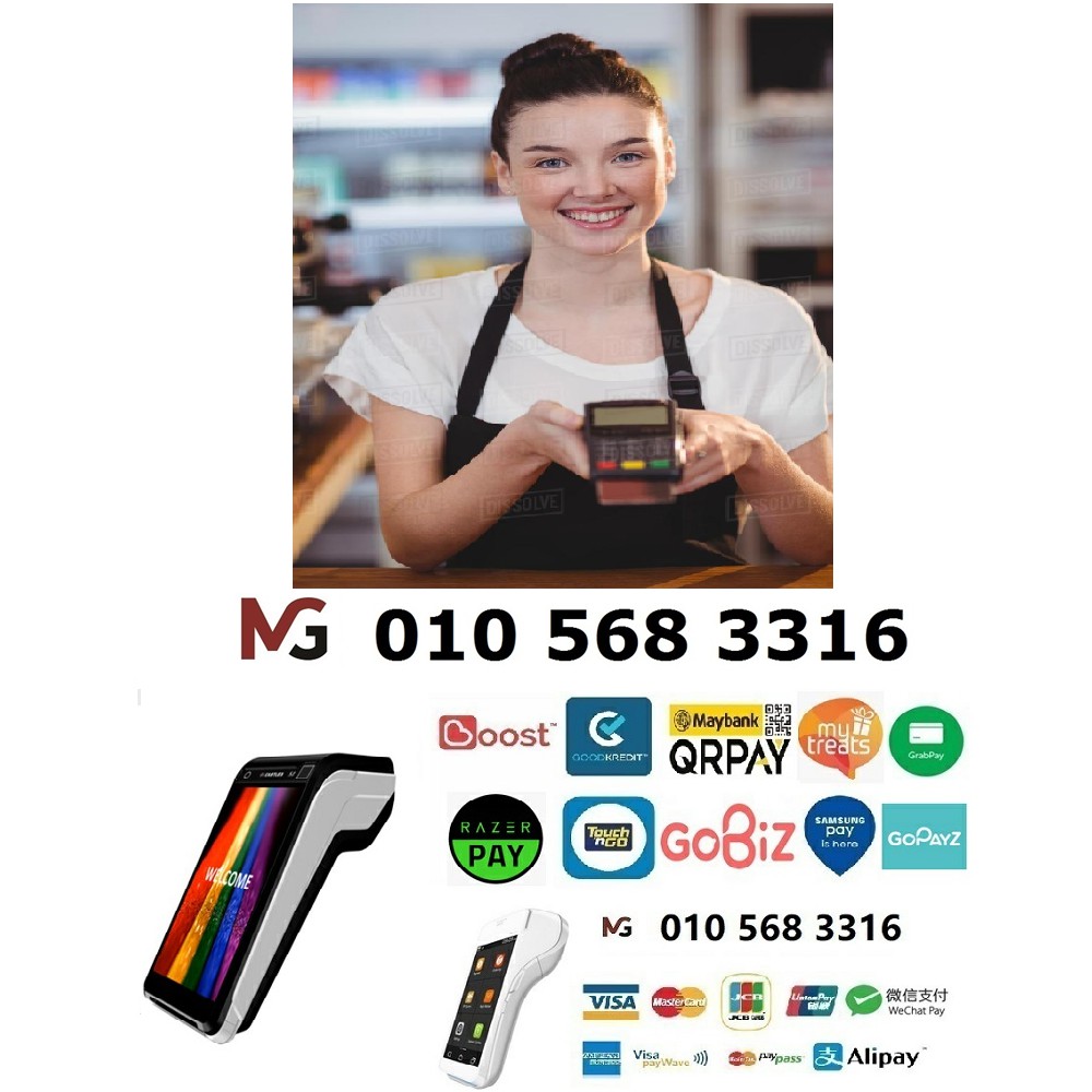 All in One Handheld PDA Printer Smart POS Terminal Wireless Portable ...