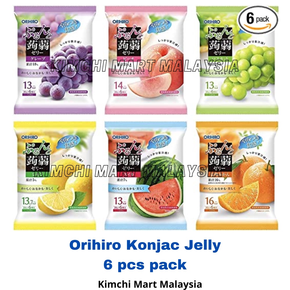 Orihiro Famous Japanese Konjac Jelly日本果汁蒟蒻果冻 | Shopee Malaysia