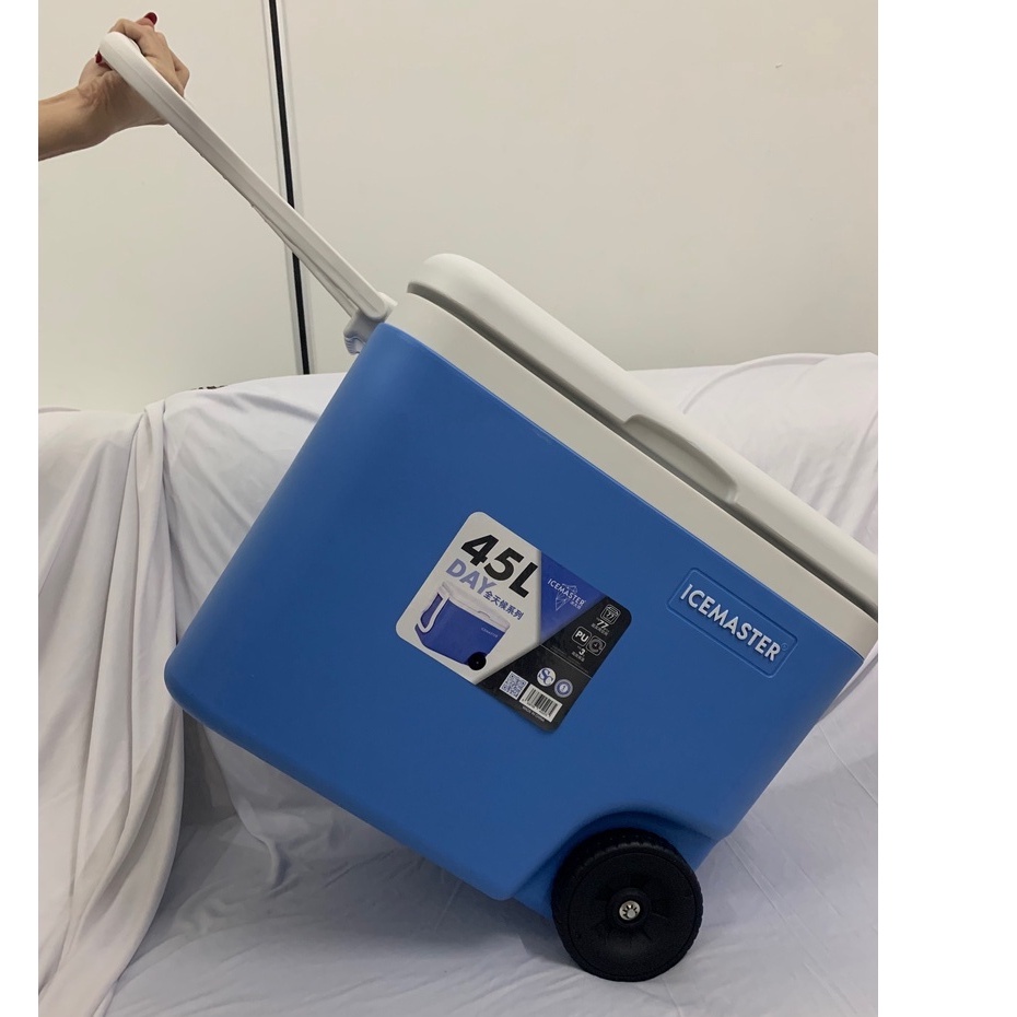 Ice Master Cooler Box Kotak Sejuk Serbaguna 45 Liter ( roda)Sesuai ...