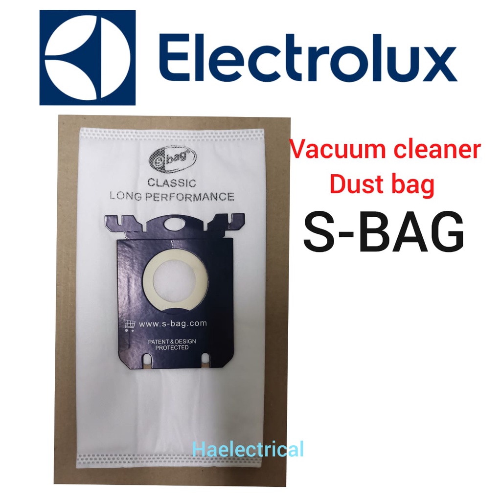 Electrolux Vacuum Dust Bag S-bag (10pcs) Support Philips AEG Volta ...