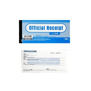 NCR Official Receipt/Resit Rasmi(READYSTOCK) | Shopee Malaysia